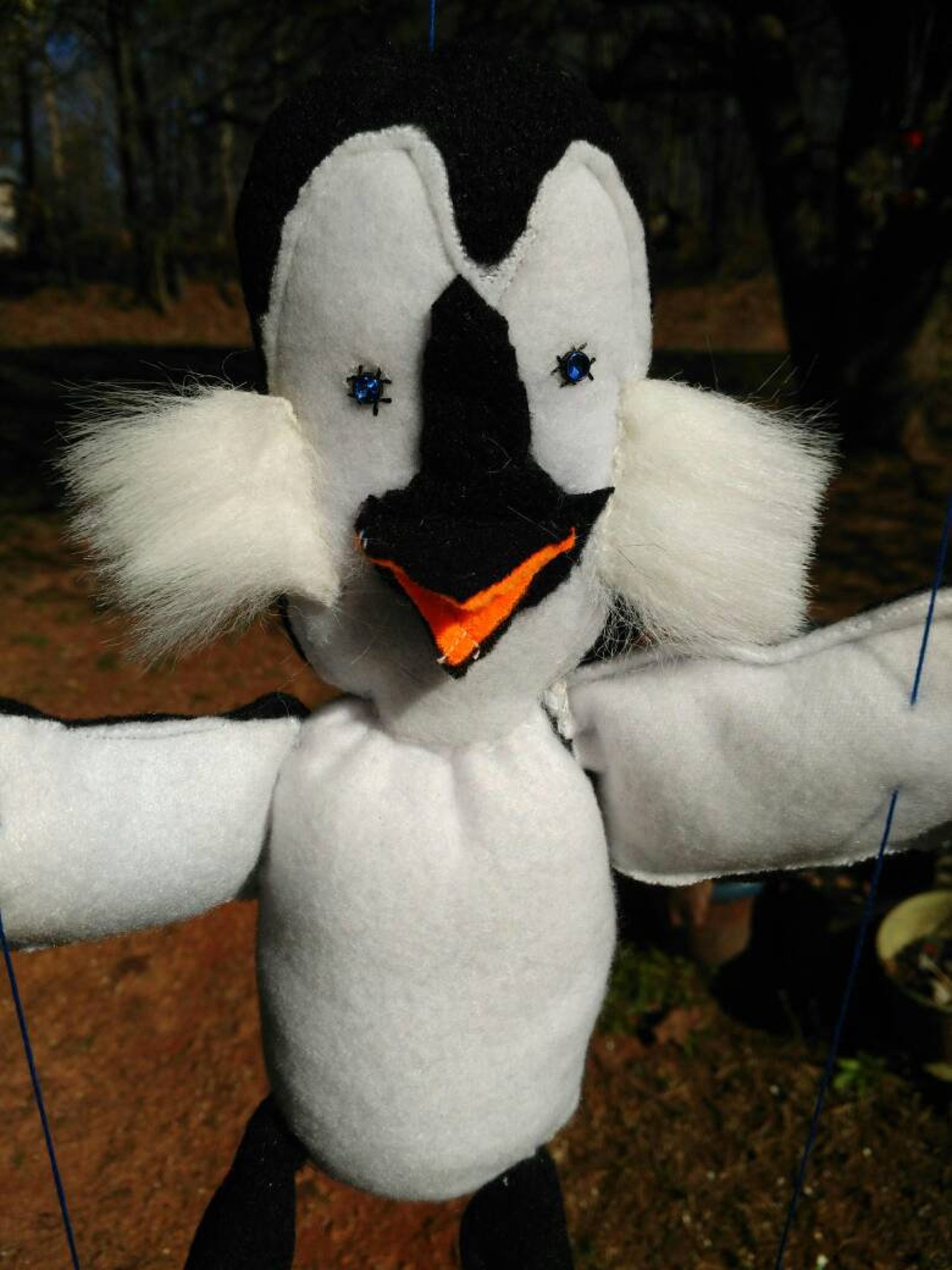Penguin String Puppets. They Waddle Around Playing on the Ice. These ...