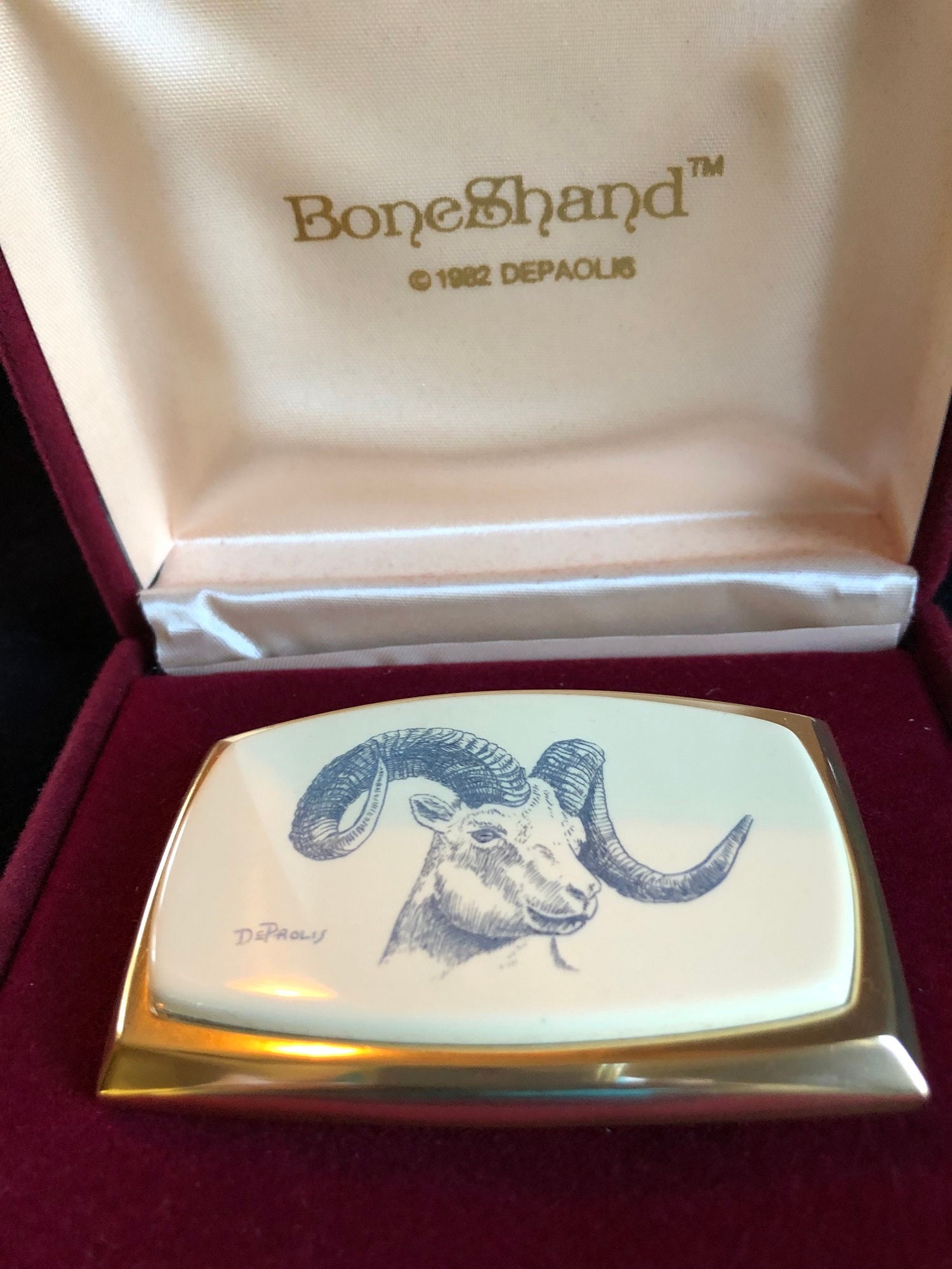 Dall Ram Sheep Belt Buckle by Lou Depaolis - Etsy