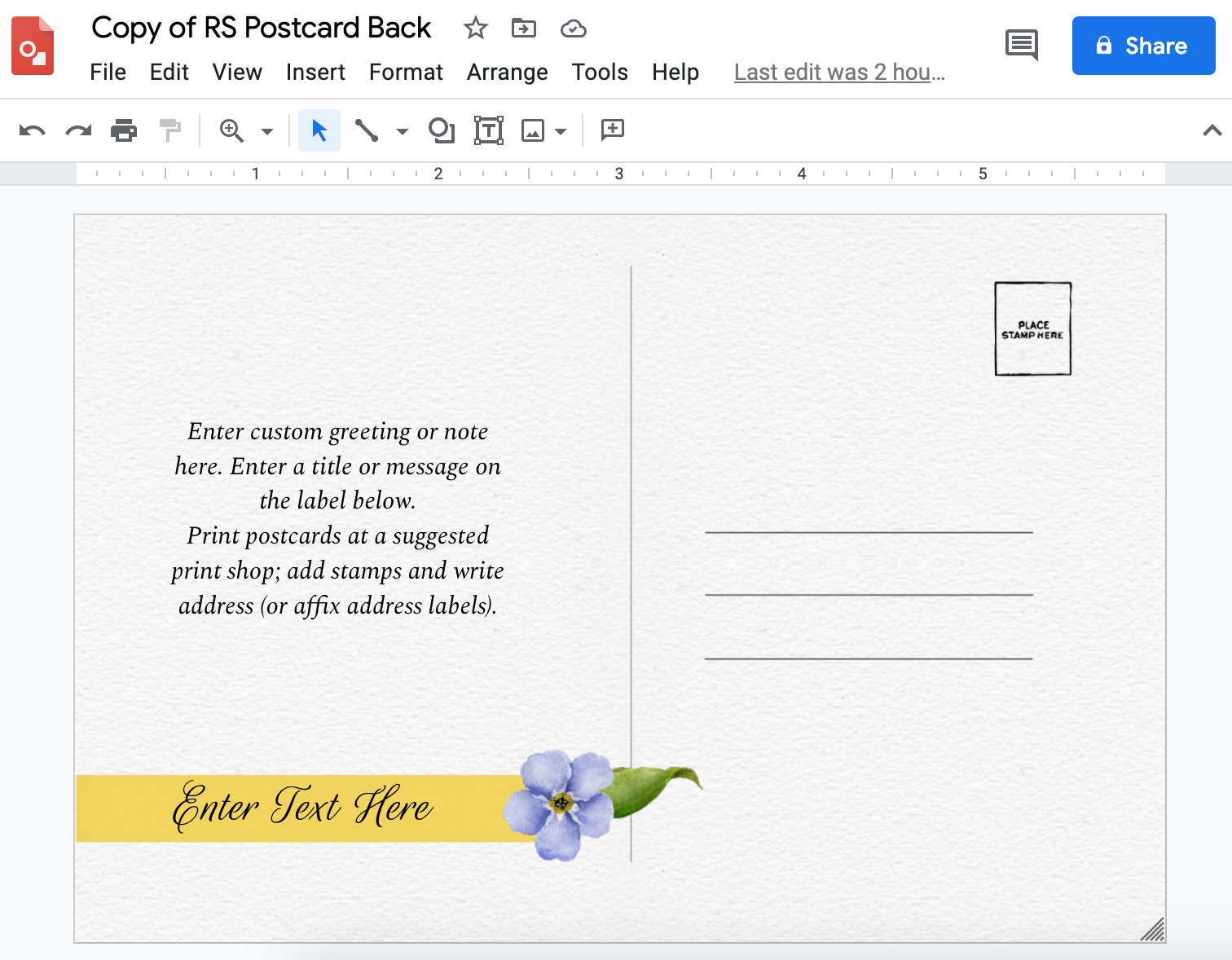 Relief Society Birthday Card/ Birthday Tag/ LDS Postcard/ | Etsy