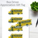 Bus Driver Thank You / Bus Driver Appreciation/ Thank You Note - Etsy