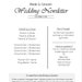 Wedding Newsletter Template/ Wedding Itinerary Timeline/ Editable ...