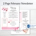Monthly Newsletter Templates/ Full Year | Newsletter Template Editable ...