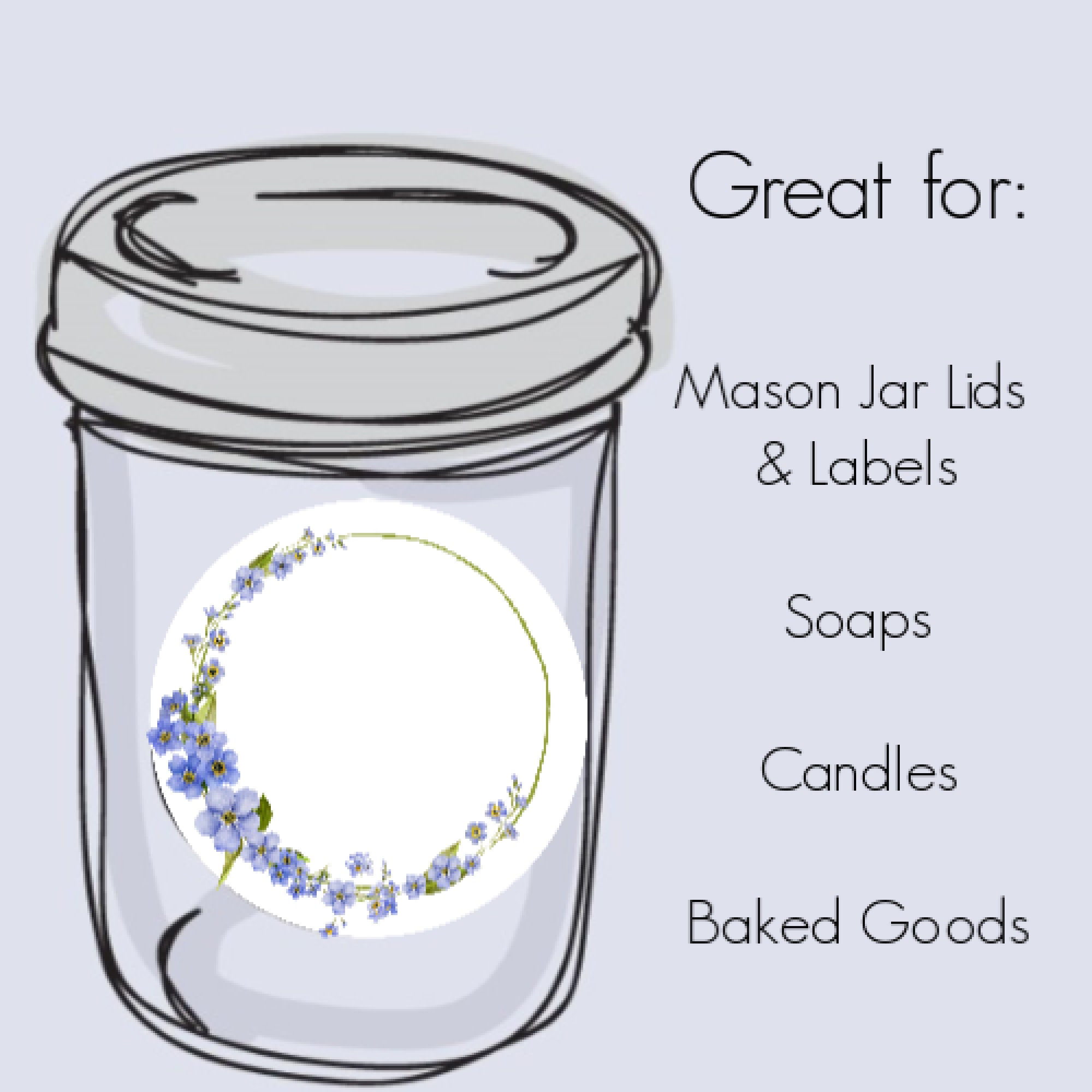 Editable Gift Tag With Forget Me Nots/ Printable Gift Tag/ Wedding Gift ...