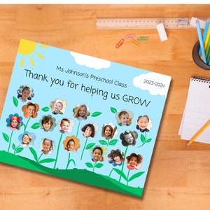 Teacher Appreciation Gift From Class | Picture Teacher Gift | End of ...