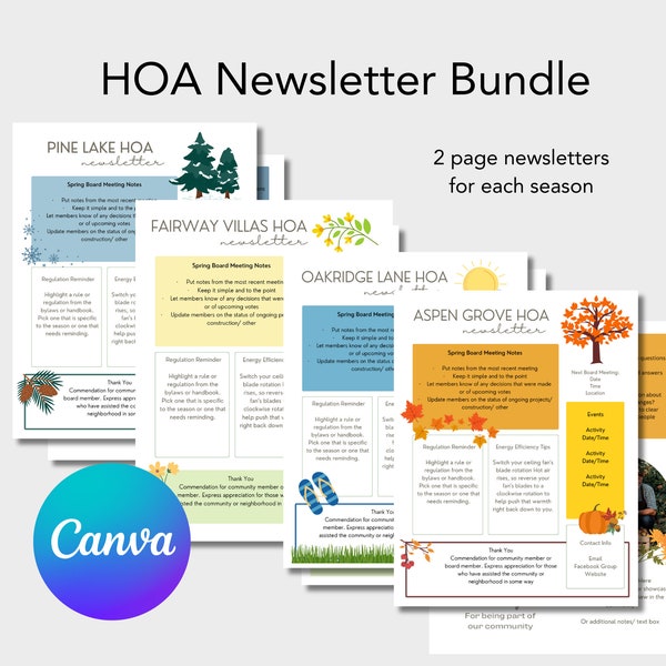 Newsletter Template - Etsy