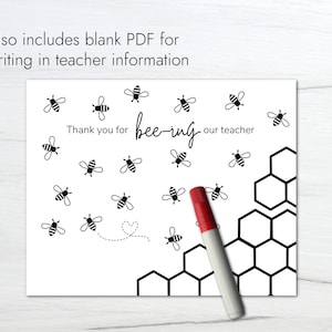 Teacher Appreciation Gift From Class | Fingerprint Teacher Gift | End ...