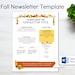Editable June Newsletter Template/ MS Word Newsletter Template ...