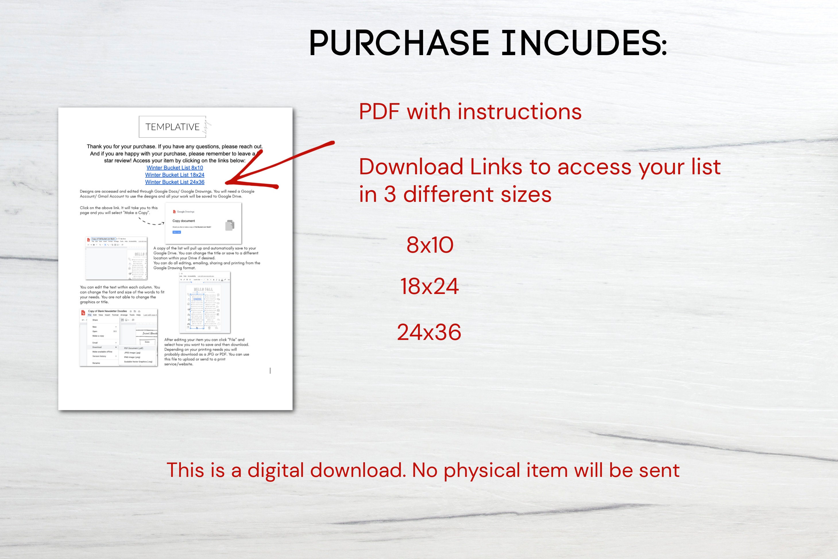 Editable Spring Bucket List / Printable Bucket List/ Spring Printable ...