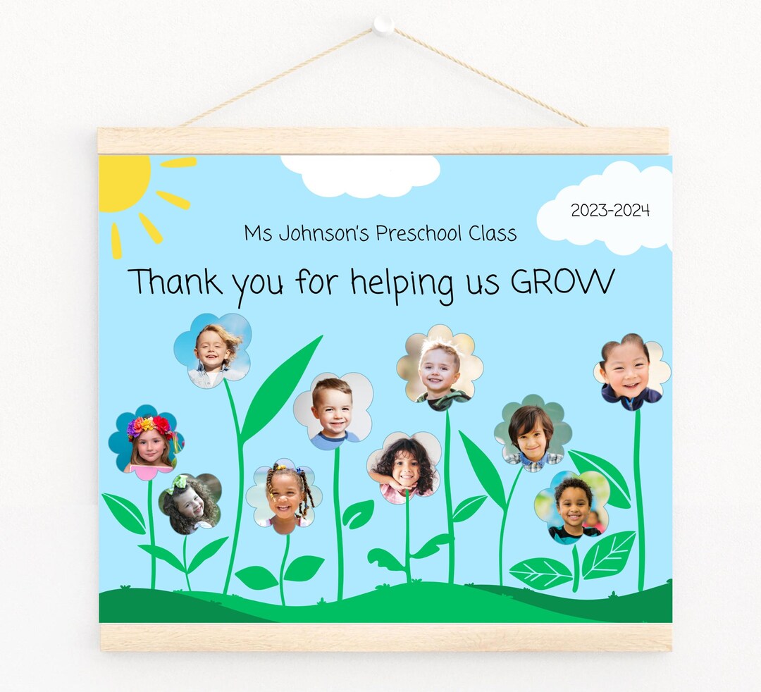 Teacher Appreciation Gift From Class | Picture Teacher Gift | End of ...