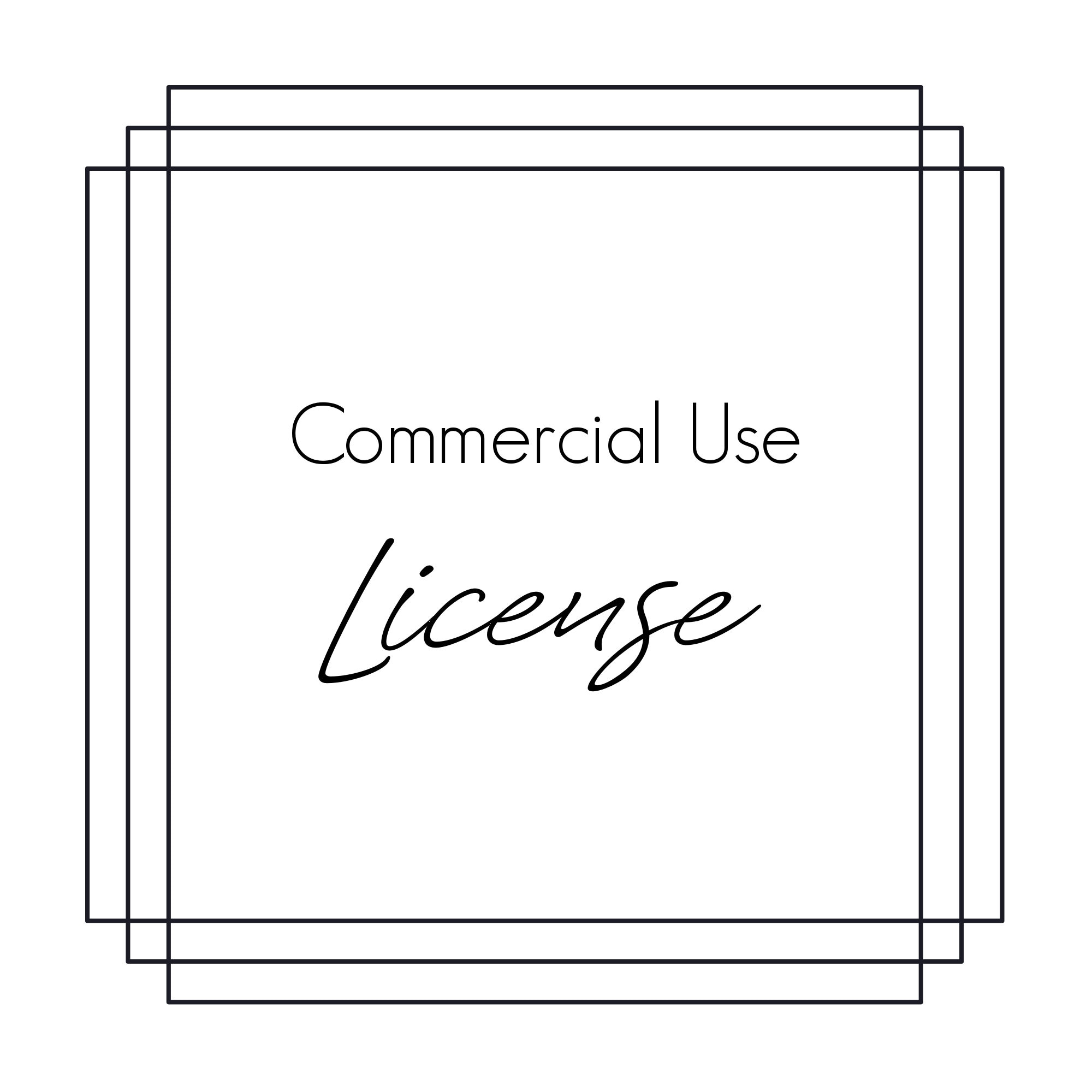 Commercial Use License/ Distribution License/ Real Estate - Etsy