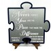 Personalized Acrylic Puzzle Piece Gift for Retirement, Special ...