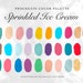 Sprinkled Ice Cream | Procreate Color Palette | Color Swatch - Etsy