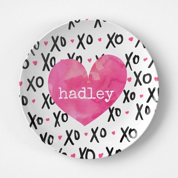 Valentines Day Plates - Etsy