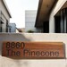 Personalized French Oak Address Sign: Custom Outdoor Name Plaque - Etsy