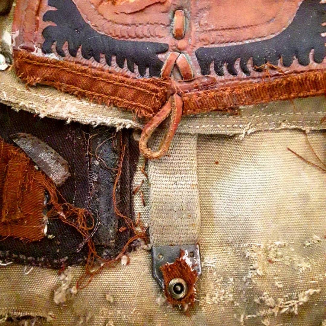 Upcycled Bohemian/ Wasteland/gypsy Style World War 2 Satchel. Truly ...