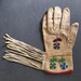 Native American Indian Beaded Gauntlets Cloves Pair - Etsy