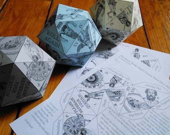 Tarot Dice - Etsy