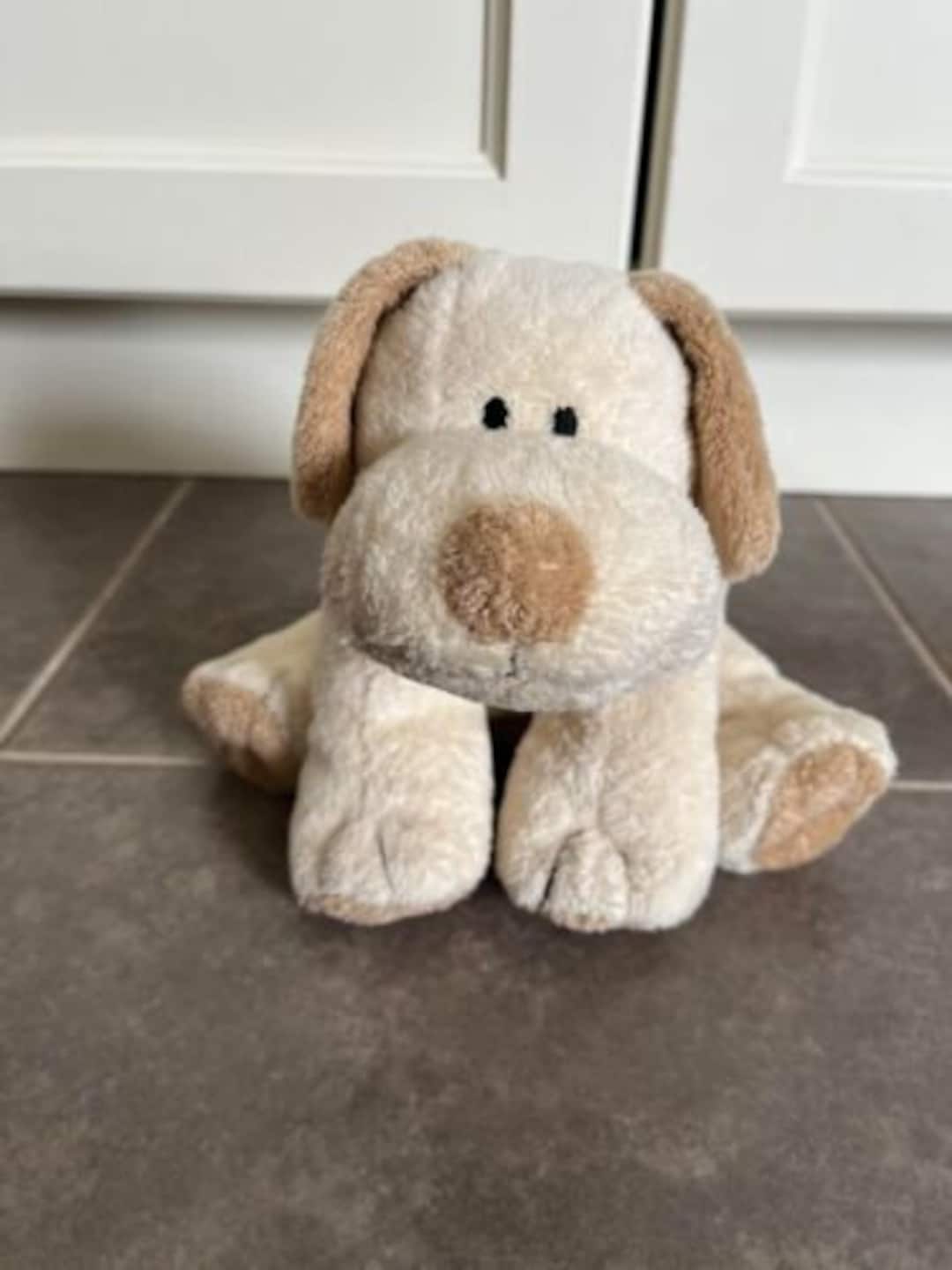 Vintage 2002 Ty Pluffies Plopper Puppy Dog Plush Cream Tan - Etsy