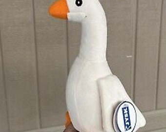 White Goose Stuffed - Etsy
