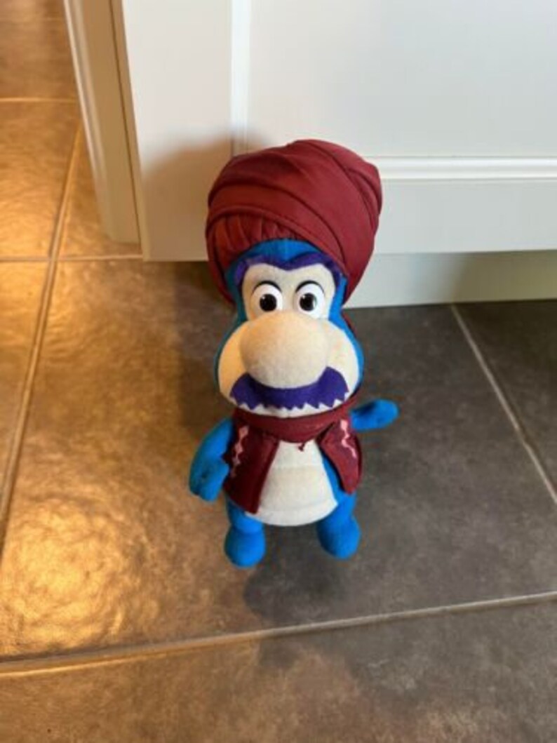 Veggie Tales Khalil Caterpillar Plush Big Idea Blue Box Y2K - Etsy