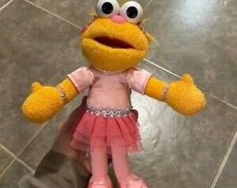 Zoe Sesame Street Plush - Etsy