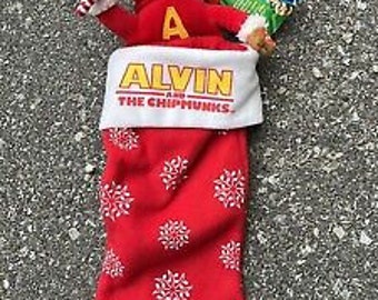 Chipmunks Stocking - Etsy