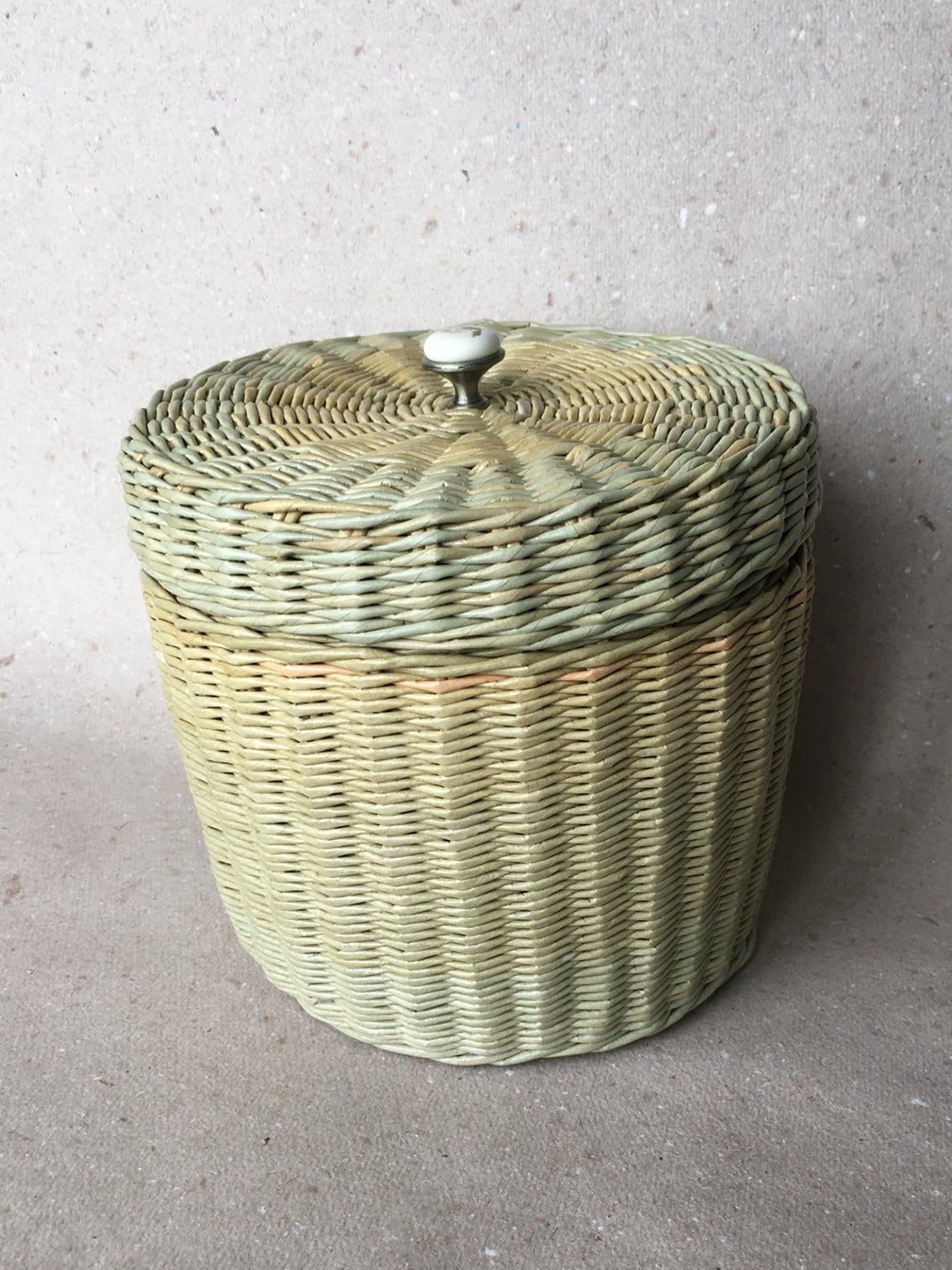 Wicker Basket With Lid for Gift Wicker Organizer Wicker Box - Etsy