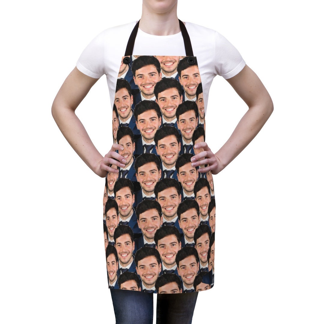 Personalized Faces Apron | Custom Apron for Women and for Men ...