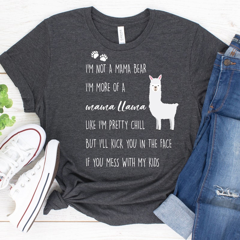 Llama Tshirt - Etsy