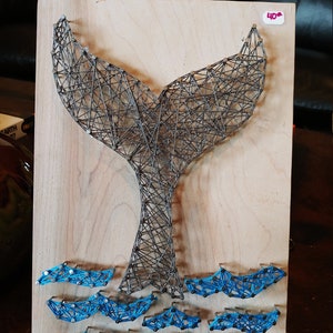 Whales Tail String ART - Etsy Canada