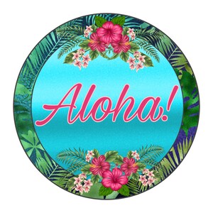 Aloha Sign Tropical Sign Summer Sign Door Decor Front - Etsy