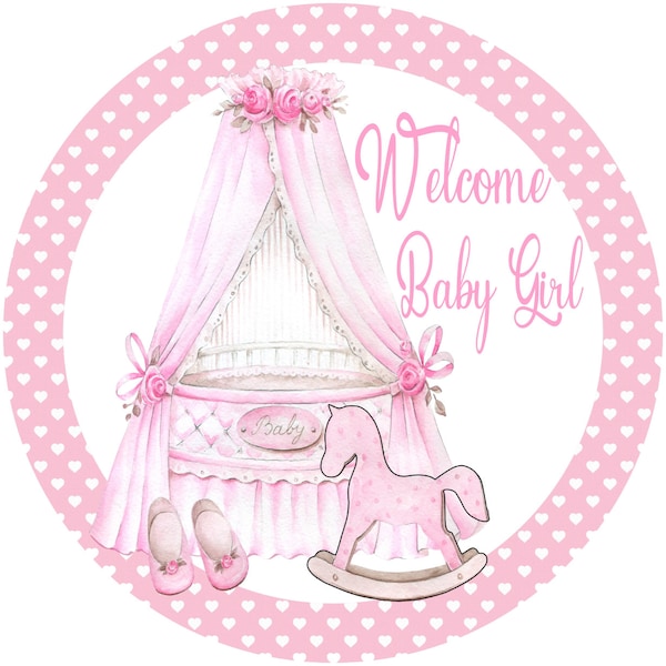 Welcome Baby Wreath - Etsy