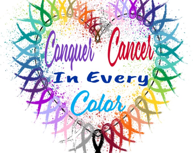 Fight Cancer in All Colors Cancer Awareness All Cancer Cancer Ribbons ...
