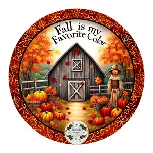 Fall is My Favorite Color Sign, Fall Sign, Rustic Fall Sign, Autumn ...