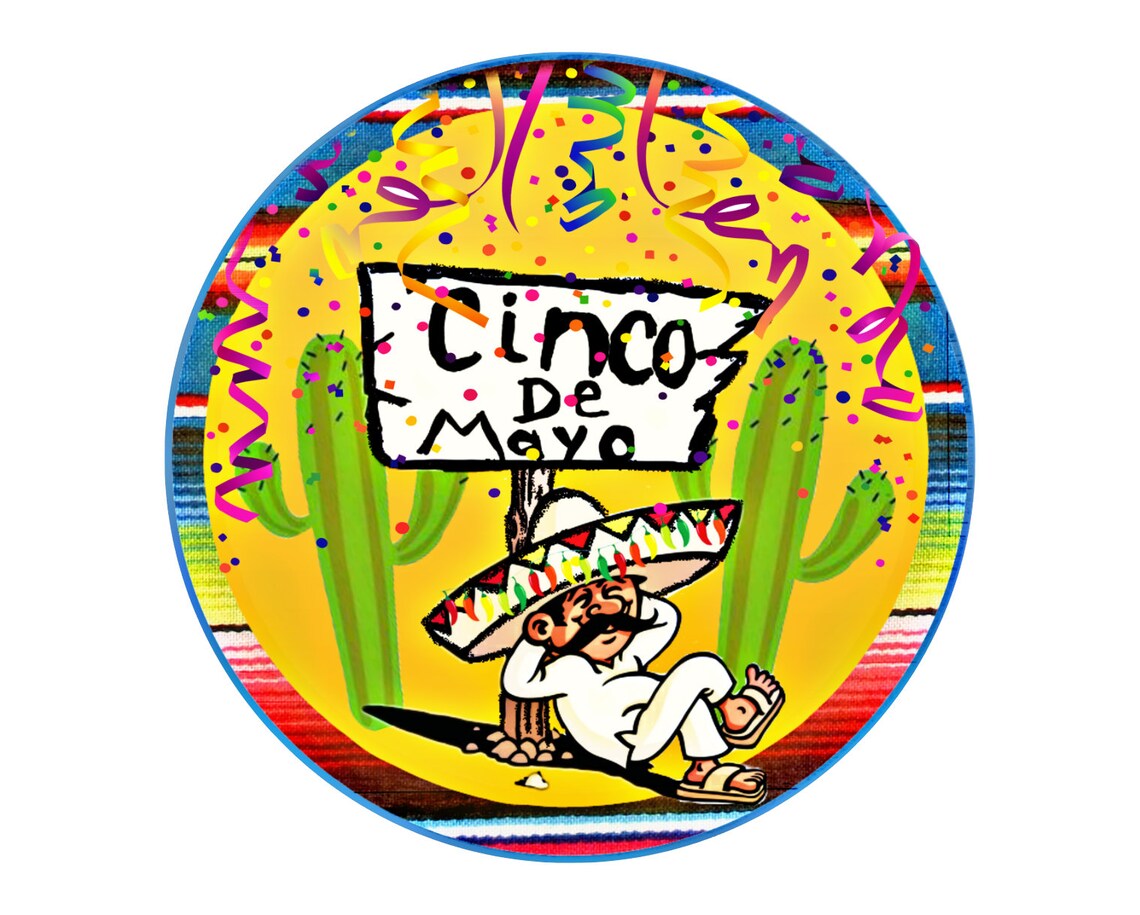 Cinco de Mayo Sign Cinco de Mayo decor Metal Sign Door | Etsy