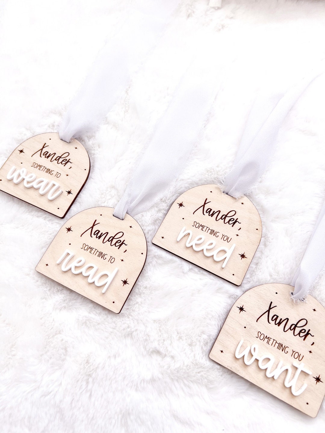 Personalized Set of Something to Wear, Something to Read, Something You ...