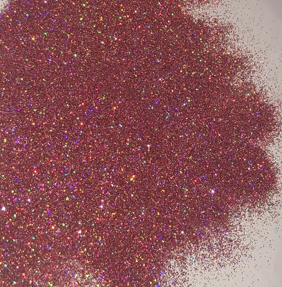 Holographic Rose Gold Holographic Glitter Rose Gold | Etsy