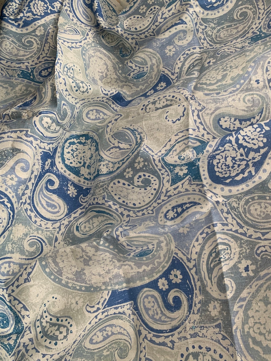 Paisley Pattern - Amasua Jim Thompson Remnant - Etsy