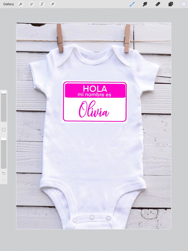 Hola, Mi Nombre Es- SVG, JPG, PNG Digital Download - Etsy