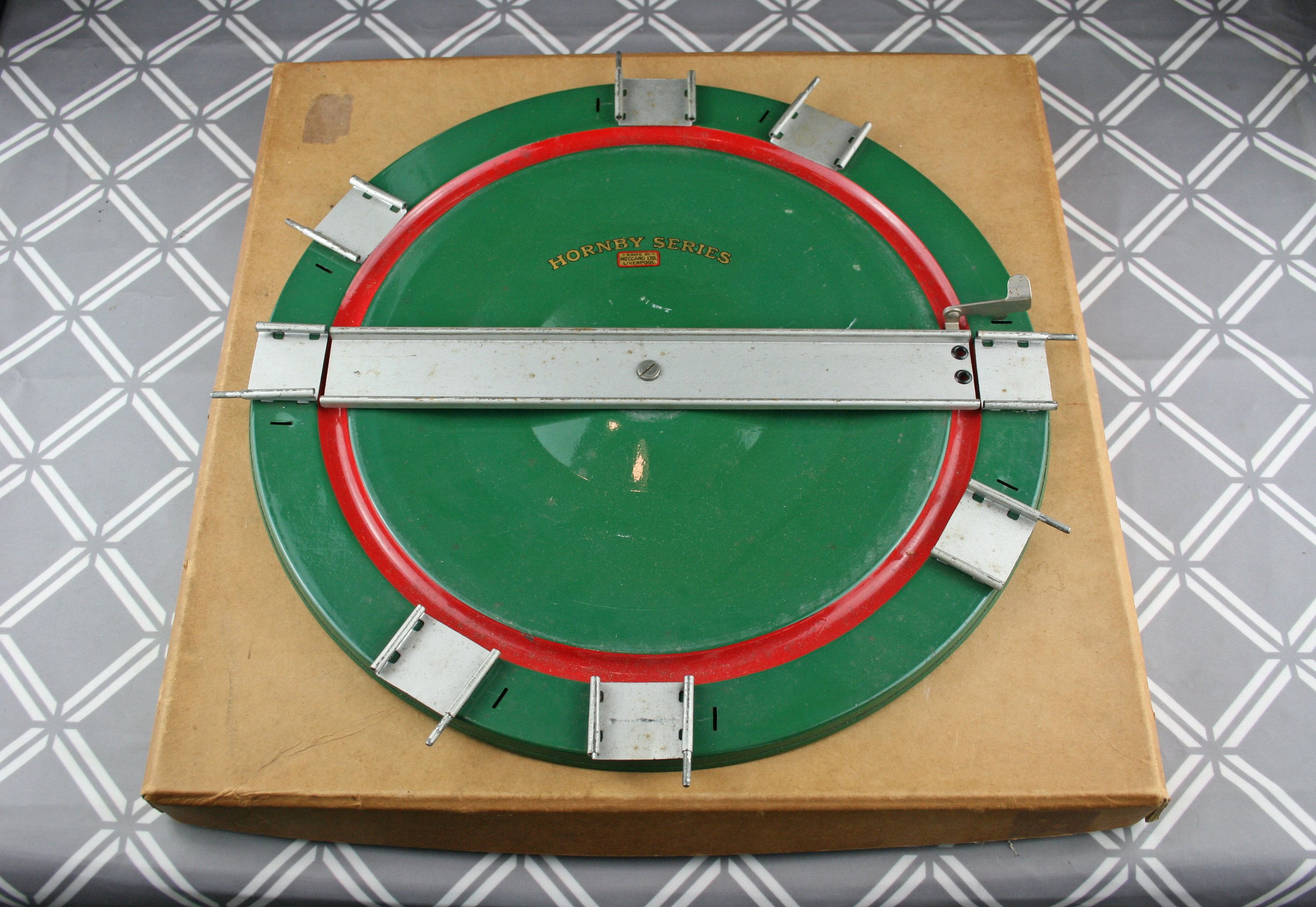 Hornby Trains Meccano O Gauge Pre War Green No1 Turntable - Etsy