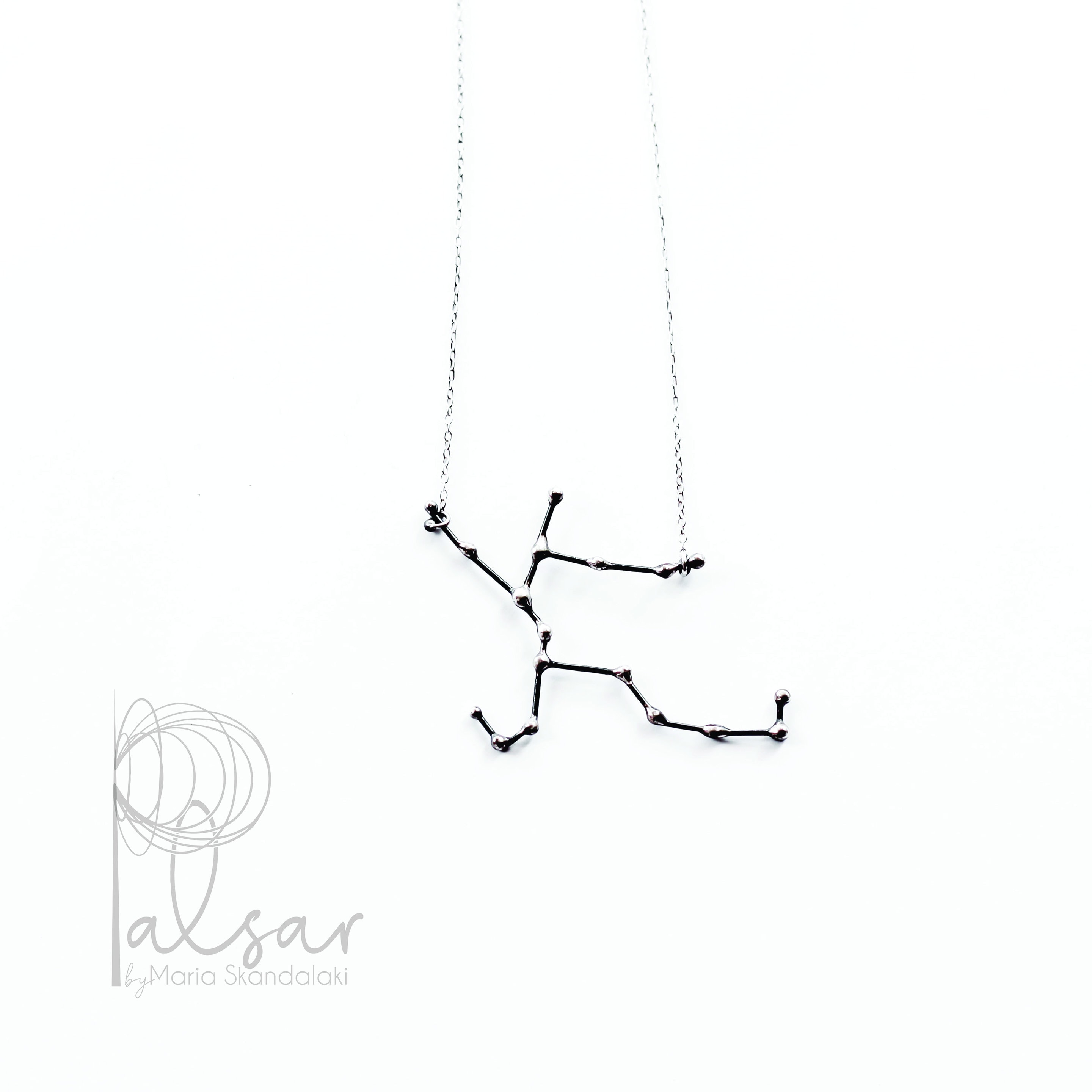 Perseus Necklace, Perseus Constellation Astronomy Gifts, Sterling ...