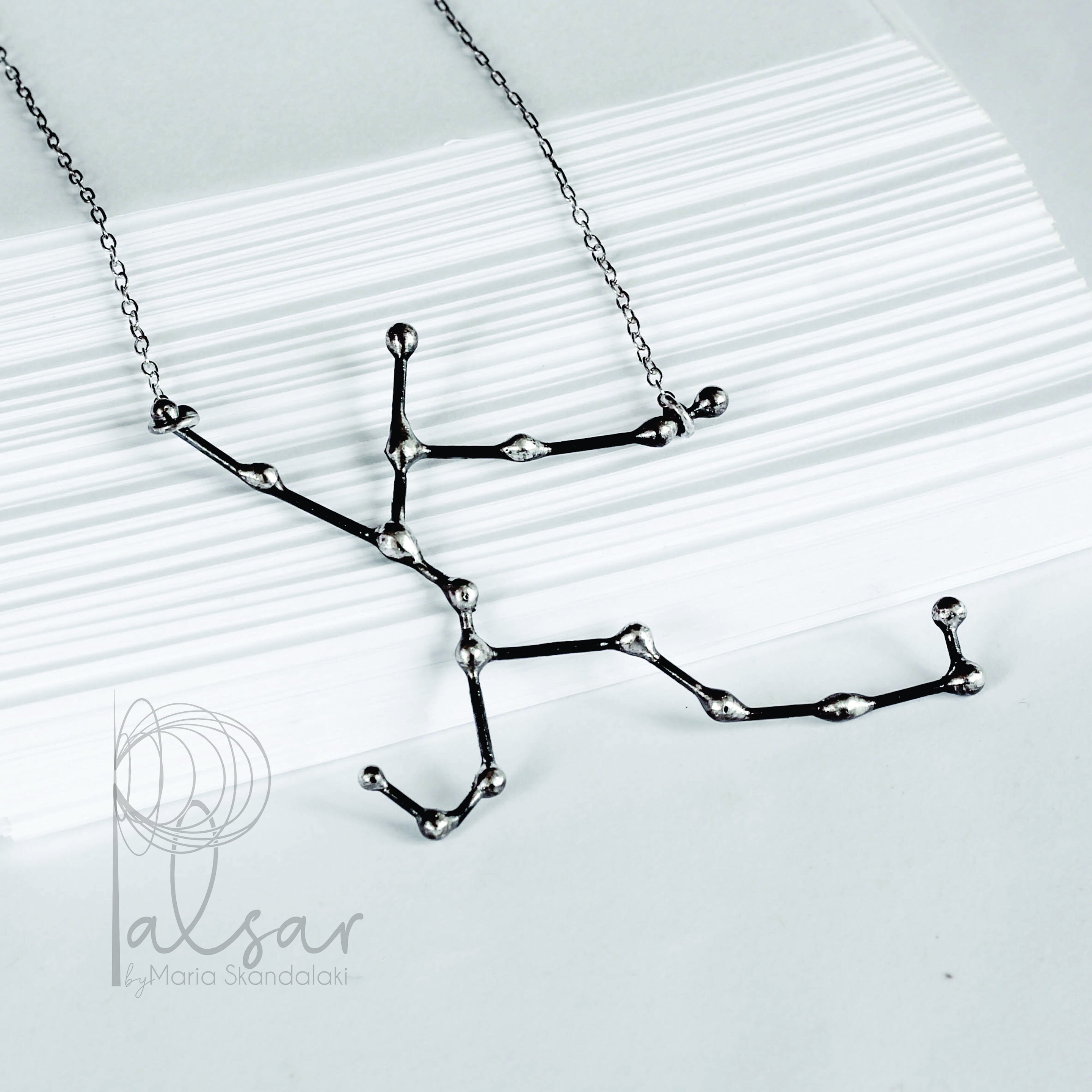 Perseus Necklace, Perseus Constellation Astronomy Gifts, Sterling ...
