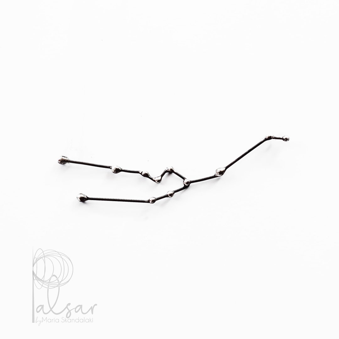 Taurus Brooch Sterling Silver Zodiac Sign Taurus - Etsy UK