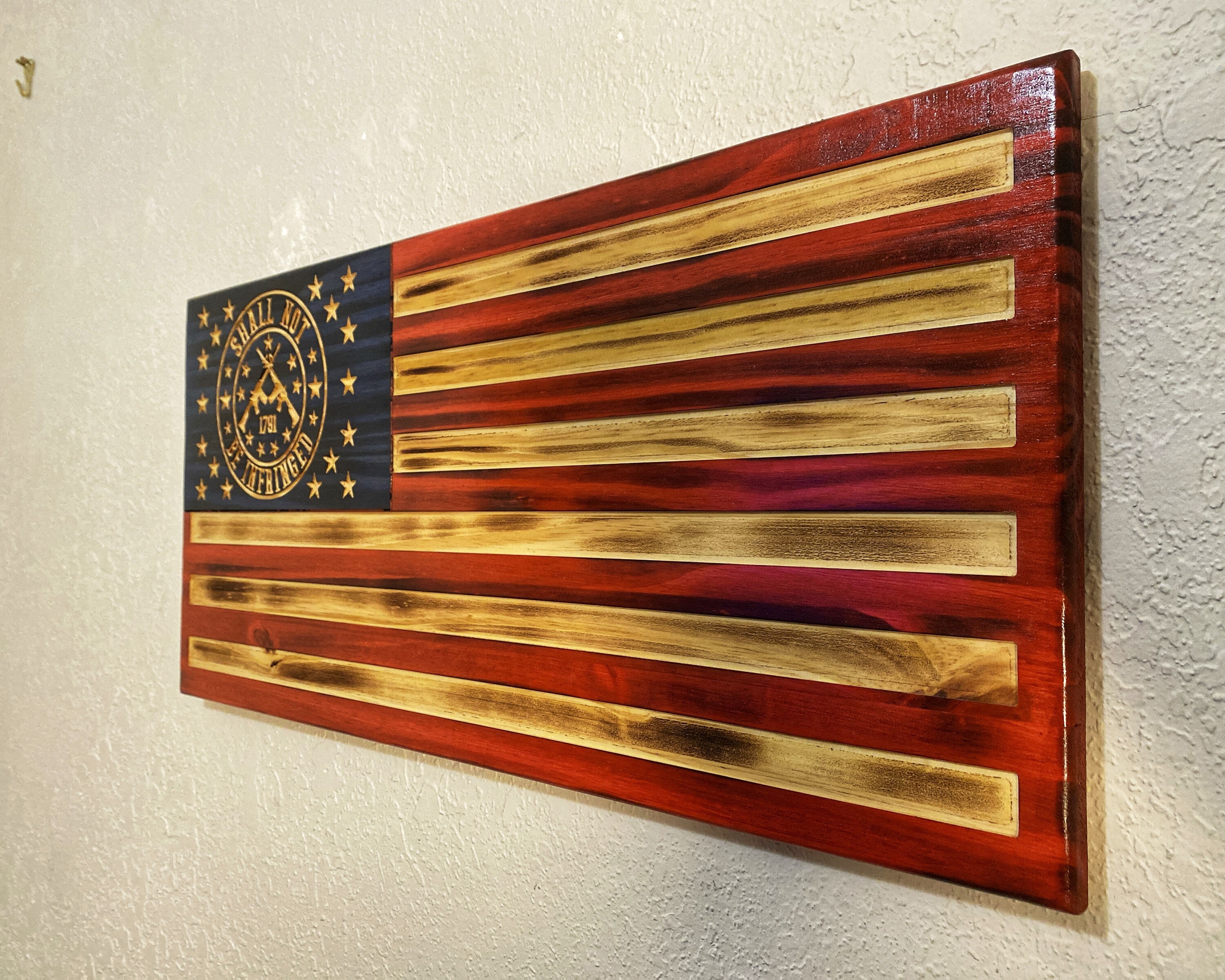 Rustic Flag / American Flag / Wood Flag / Rustic American Flag - Etsy