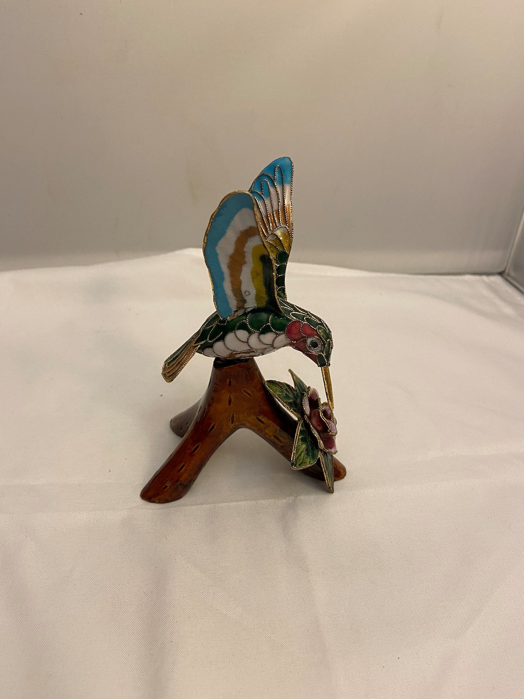 Cloisonné Hummingbird - Etsy