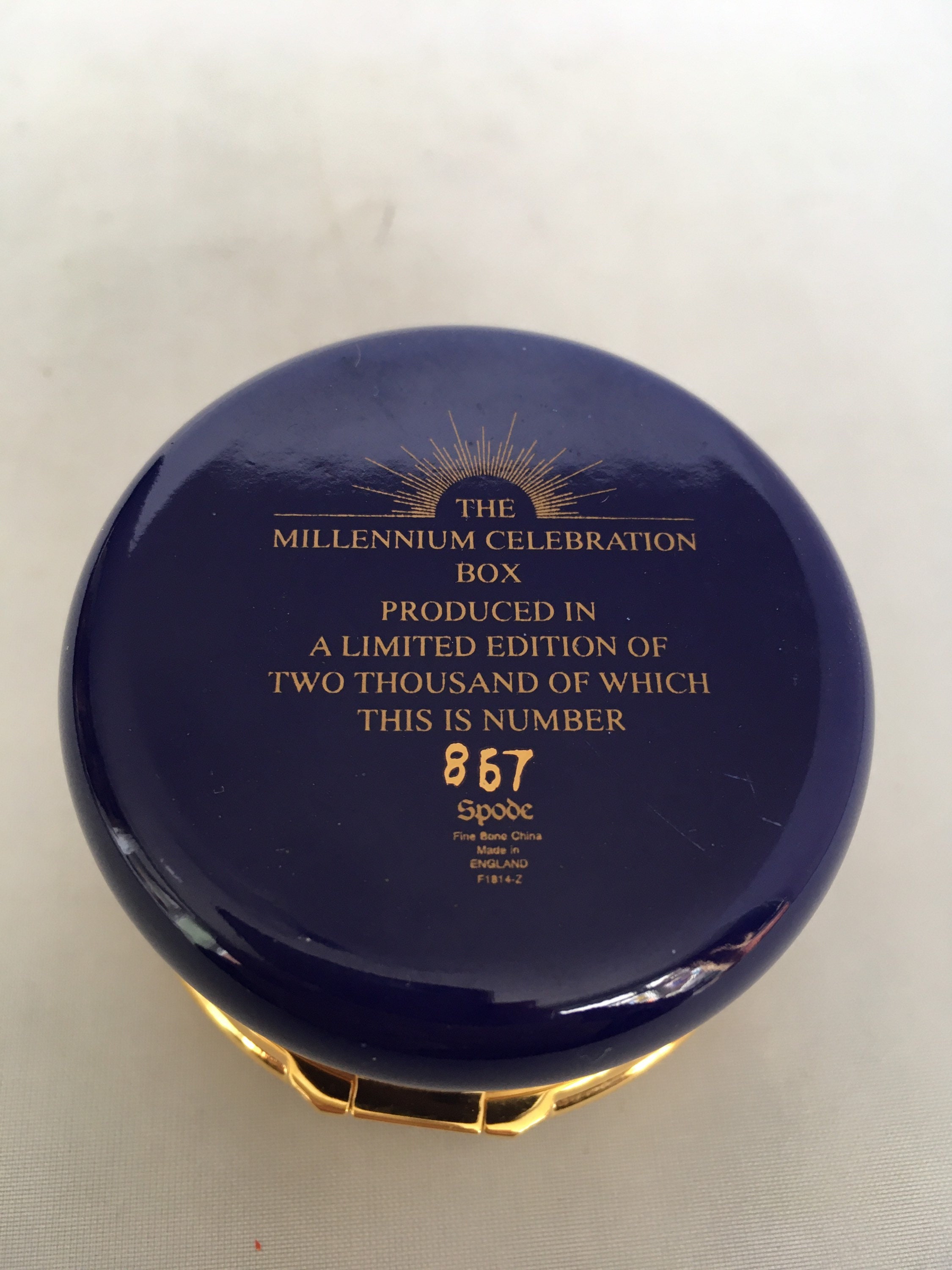 Spode Millennium Collection Enamel Box | Etsy