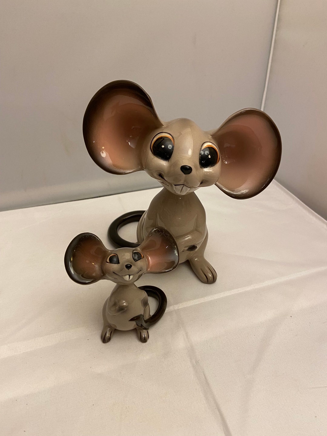 Bobblehead Mice - Etsy