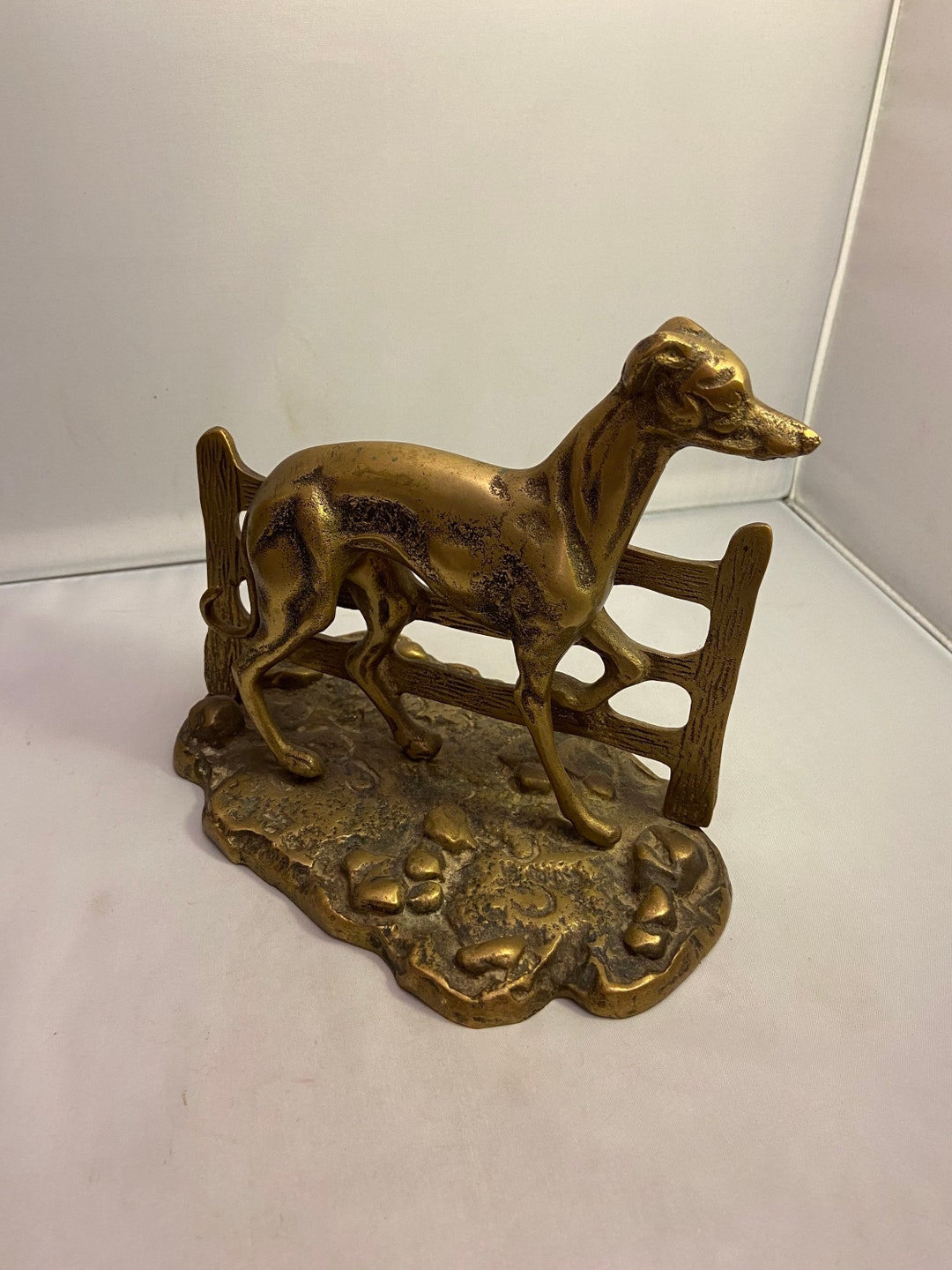 Brass Greyhound - Etsy