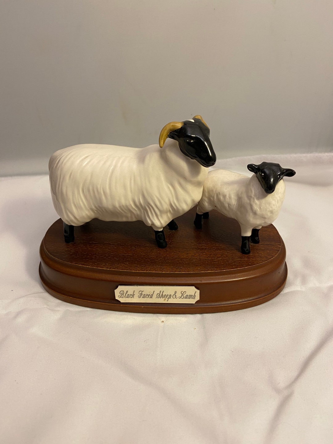 Beswick Black Faced Sheep and Lamb - Etsy