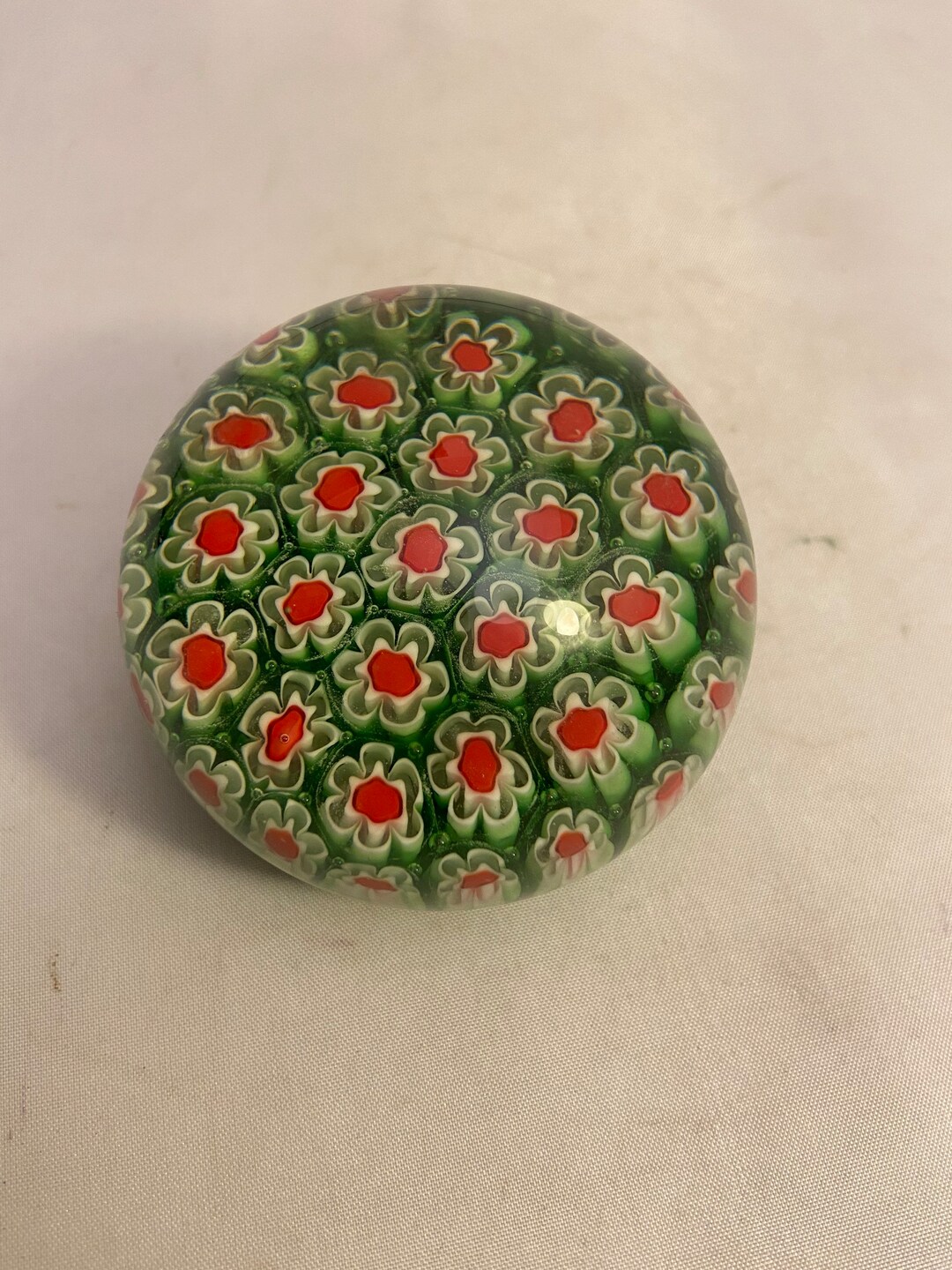 Millefiori Paperweight - Etsy